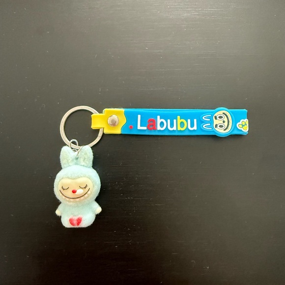 Labubu | Accessories | Labubu The Monster Mini Lanyard Keychain Blue ...